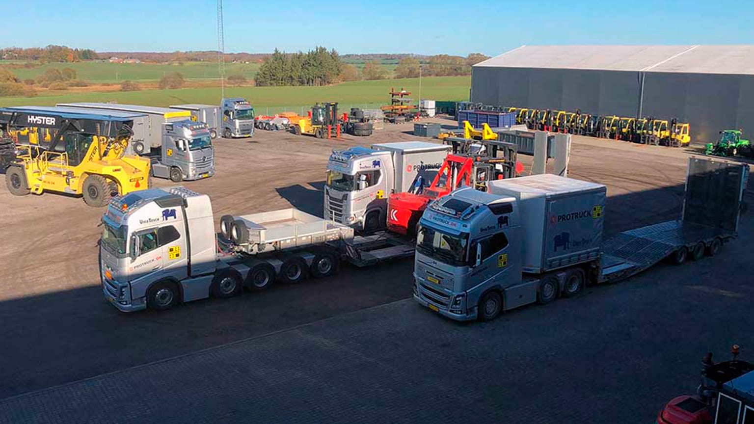 Stemningsbillede fra pladsen i Odder | ProTruck